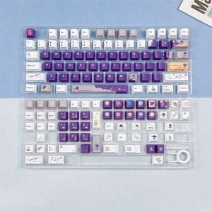 Space Exploring Theme Key Caps, 138pcs, Astronaut Key Caps, Cute Key ...