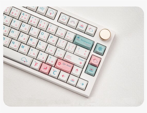 Weather Theme Key Cap Keycaps-132 PCS XDA Keycap Good - Etsy