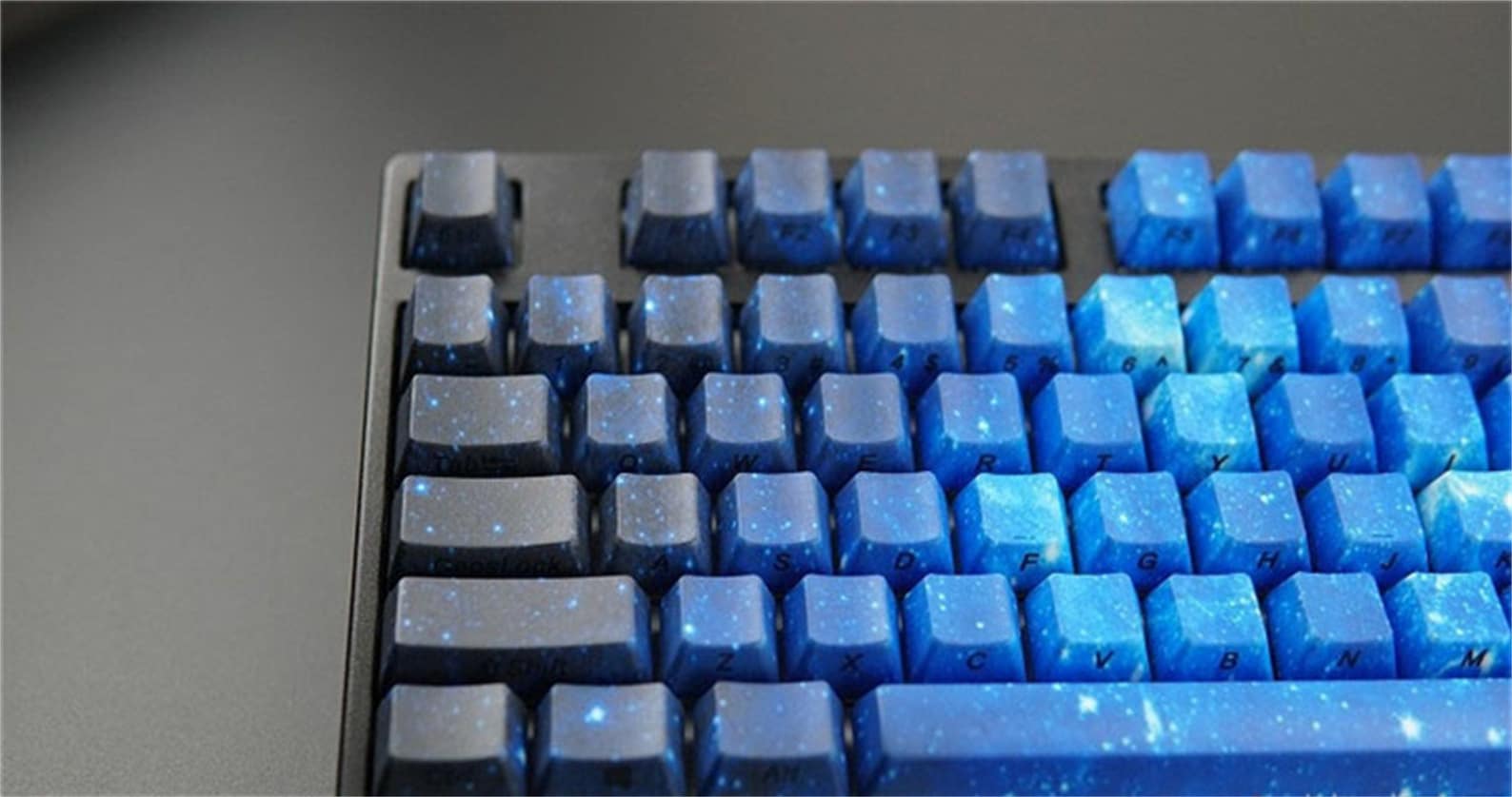 Dark Blue Nebula Keycaps-104pcs Blue Gradient Keycap - Etsy