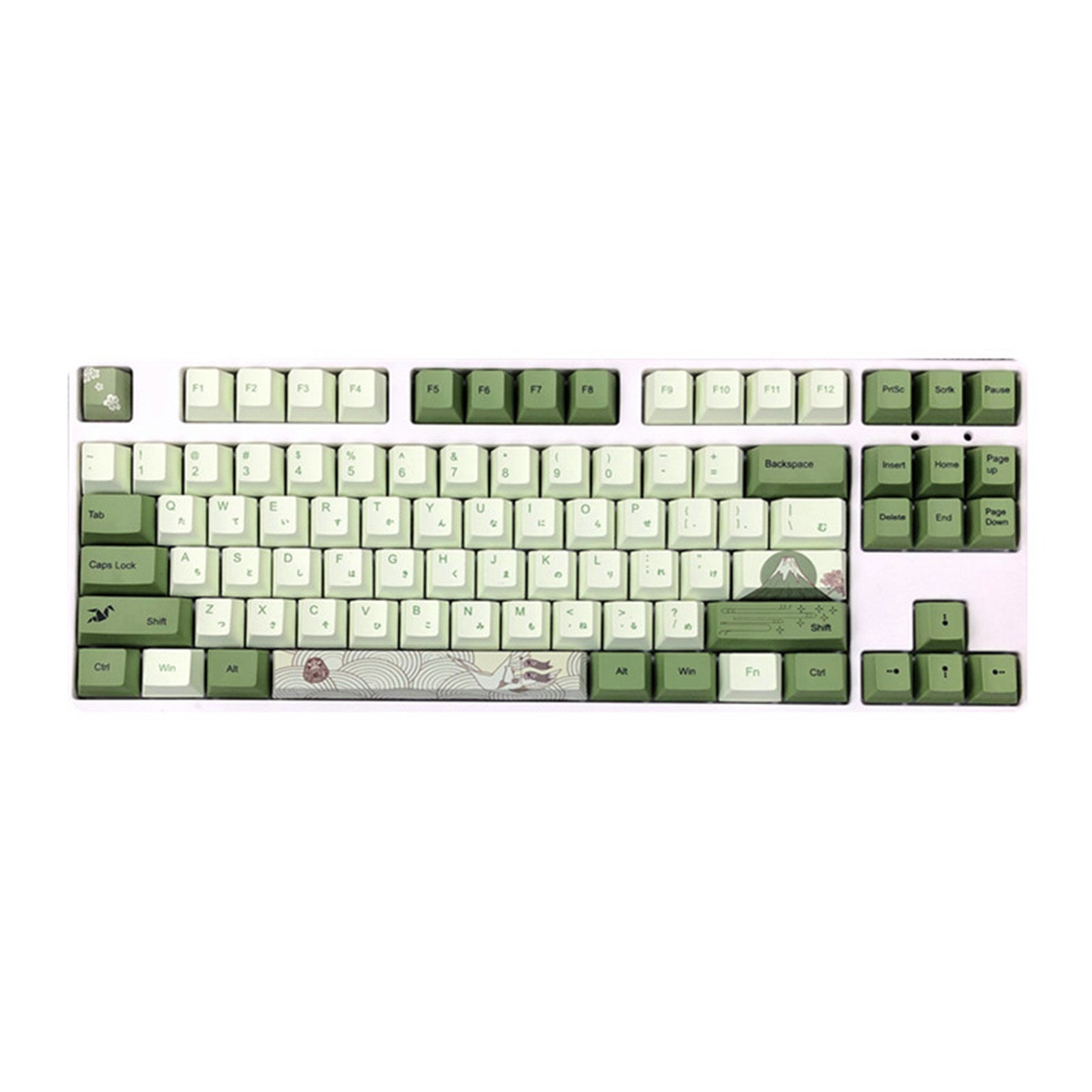 Matcha MINT Keycaps-127 PCS Cherry Keycap Set Good Shading - Etsy