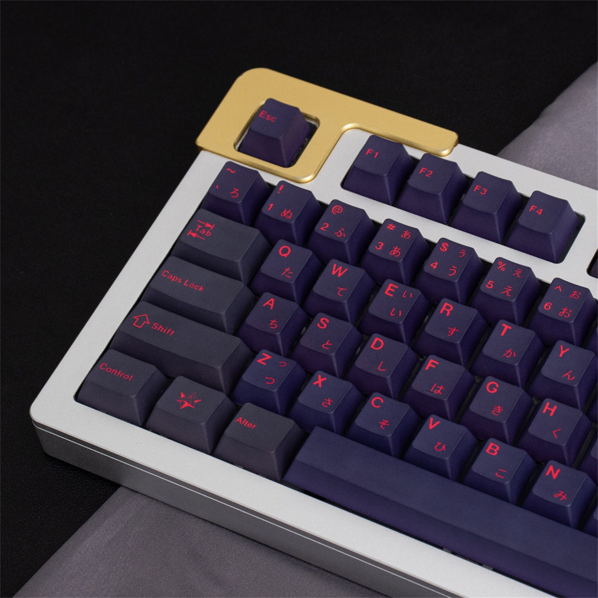 Cool Sword Keycaps-136pcs Dark Purple Keycap Set GMK Keycap - Etsy