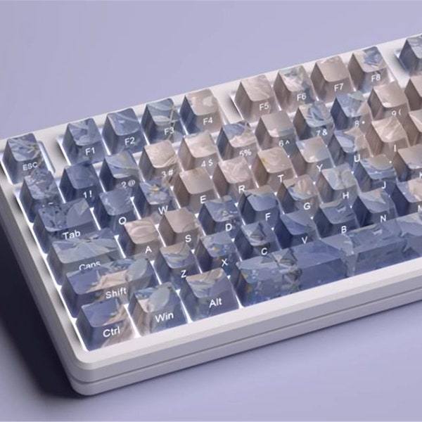 Blue Keycaps - Etsy