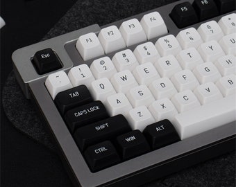 Black and White Keycaps - Etsy