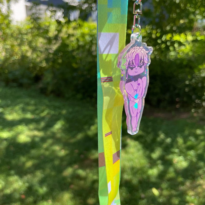 Anime Keychain Dandadan - Etsy