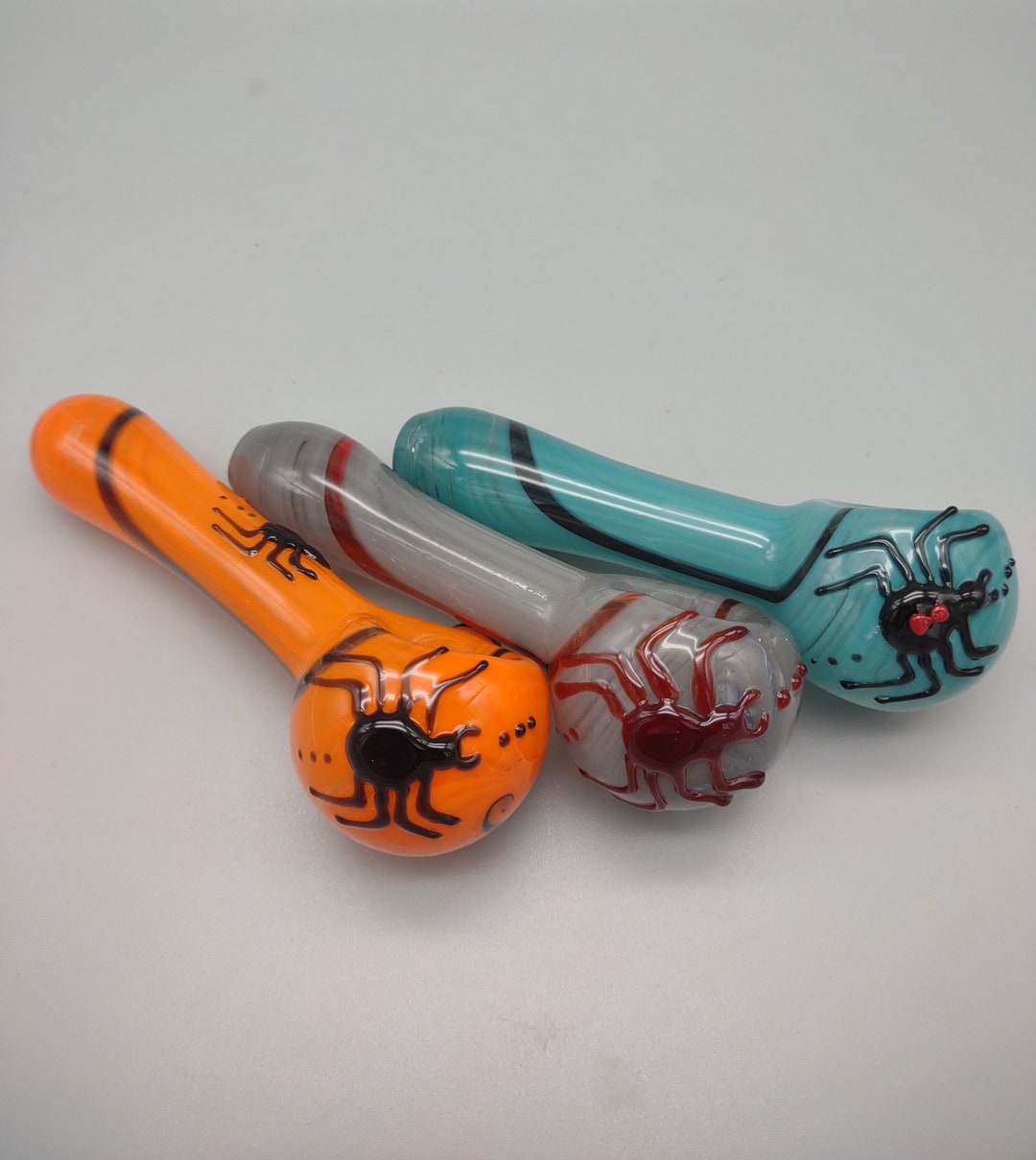 Spiders! Halloween Smoking Bowl in Various Colors - Etsy