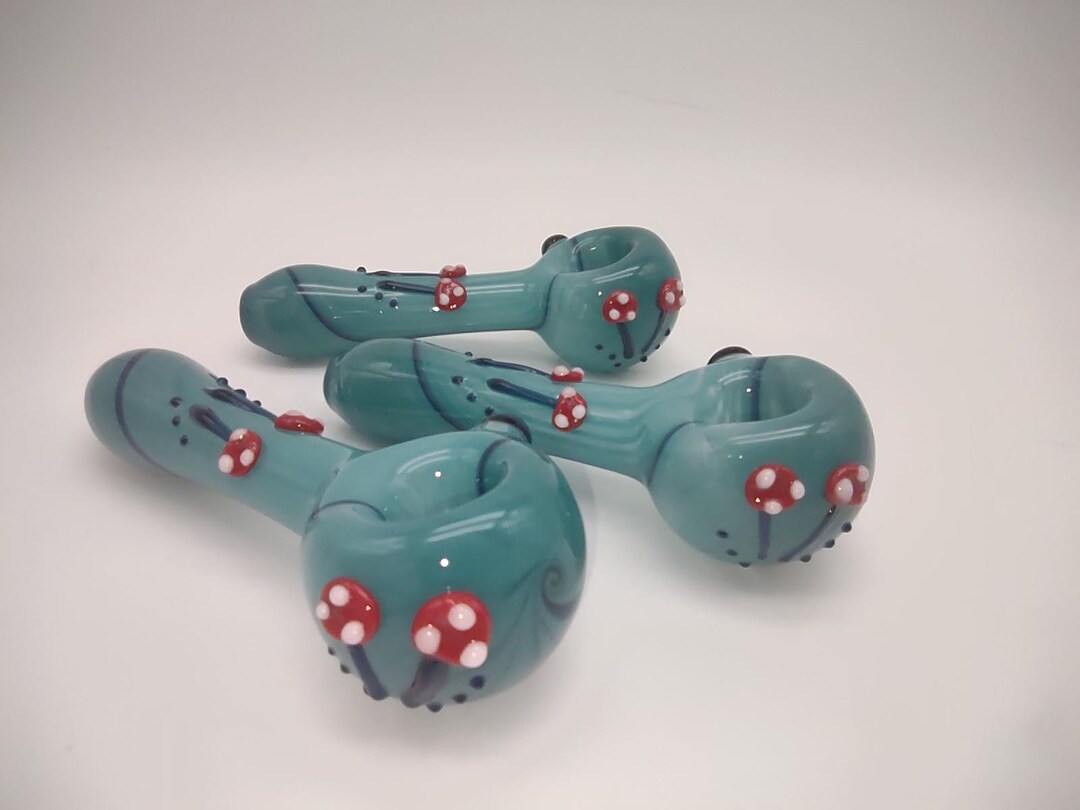 Mushrooms on a Perfect Smoking Bowl - Etsy