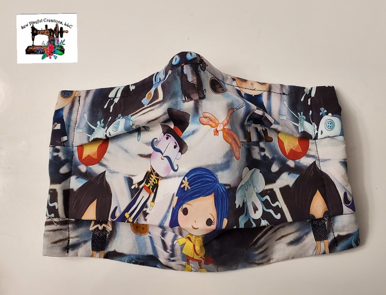 Coraline Inspired Face Mask - Etsy