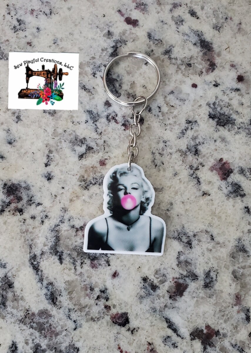 Hollywood Starlet Keychains 1950s Actresses Golden Era Hollywood ...
