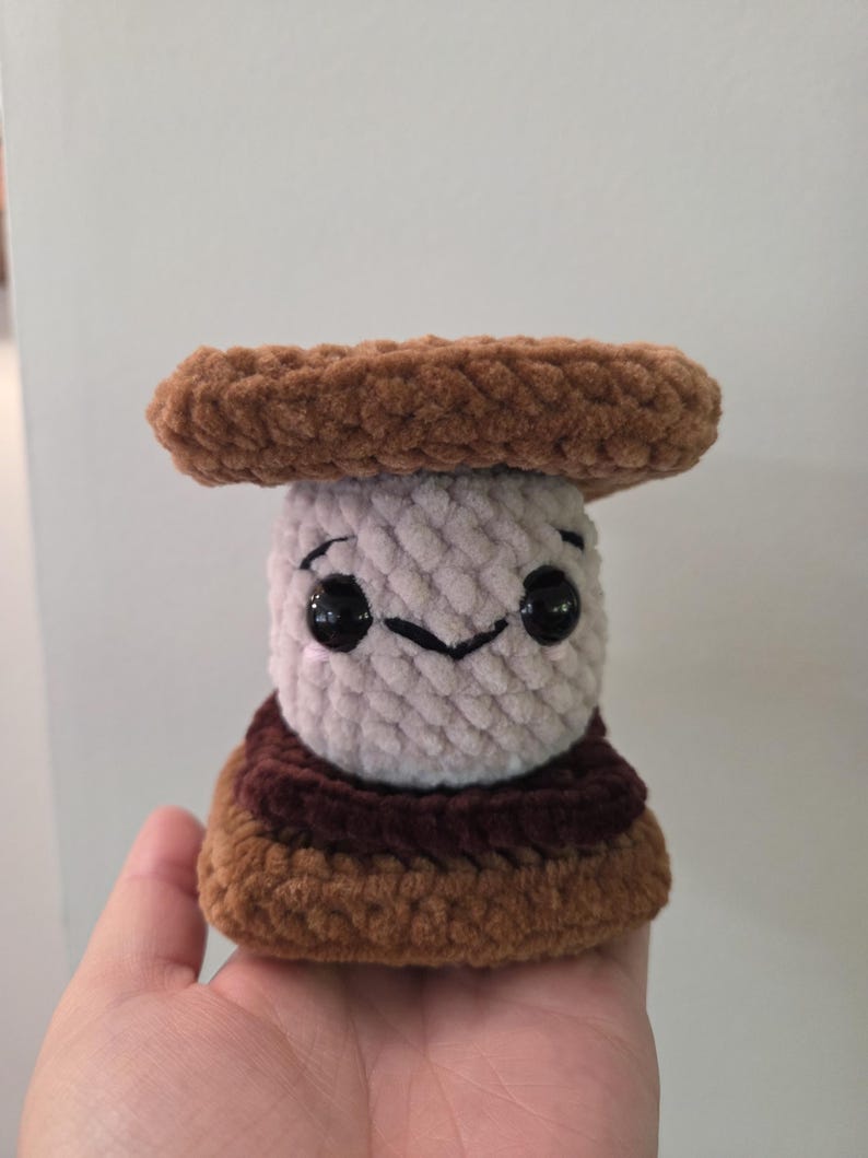 Marshmallow Plush Pals: Stackable S'mores - Etsy