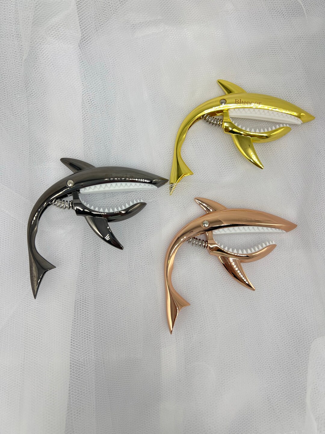 Shark Guitar Capo, Creative Guitar Diacritical Capo, High Quality Zinc ...