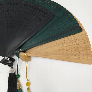Mini Bamboo Hand Fan, Vintage Bamboo Fan, Antiquity Handheld Fan ...
