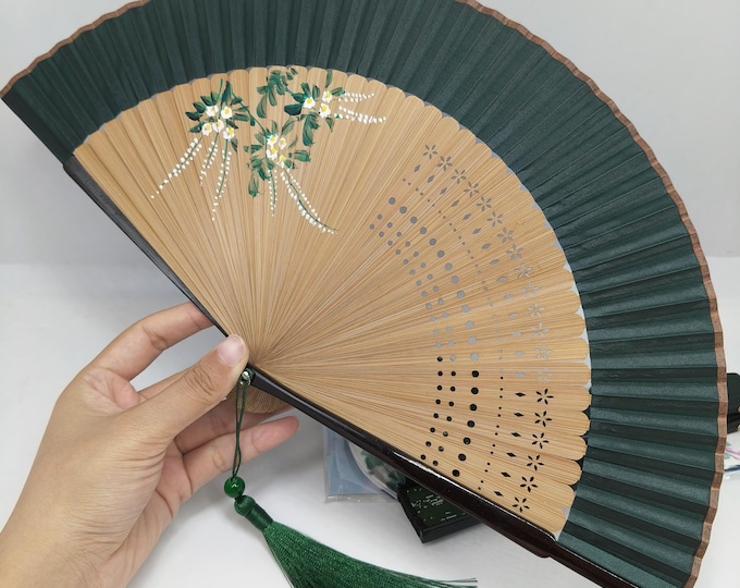 Antique Hand Fan 1900s Folding Fan French Paper W Musicians and Roses ...