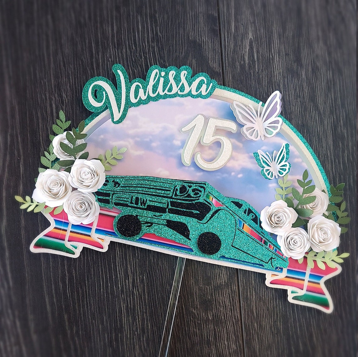 Lowrider Oldies Cake Topper/ Mexican Culture Cake Topper | Etsy