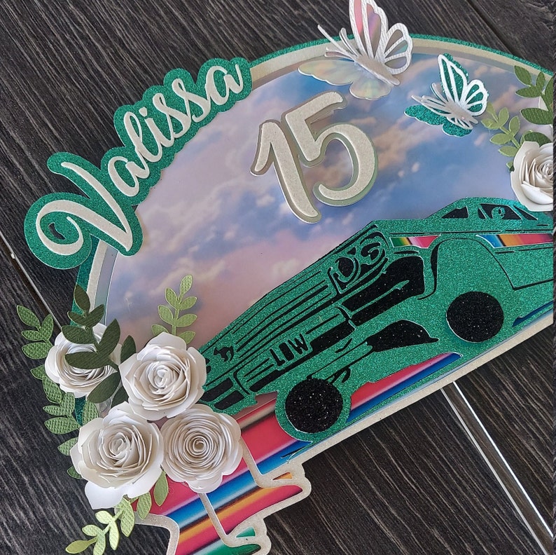 Lowrider Oldies Cake Topper/ Mexican Culture Cake Topper | Etsy