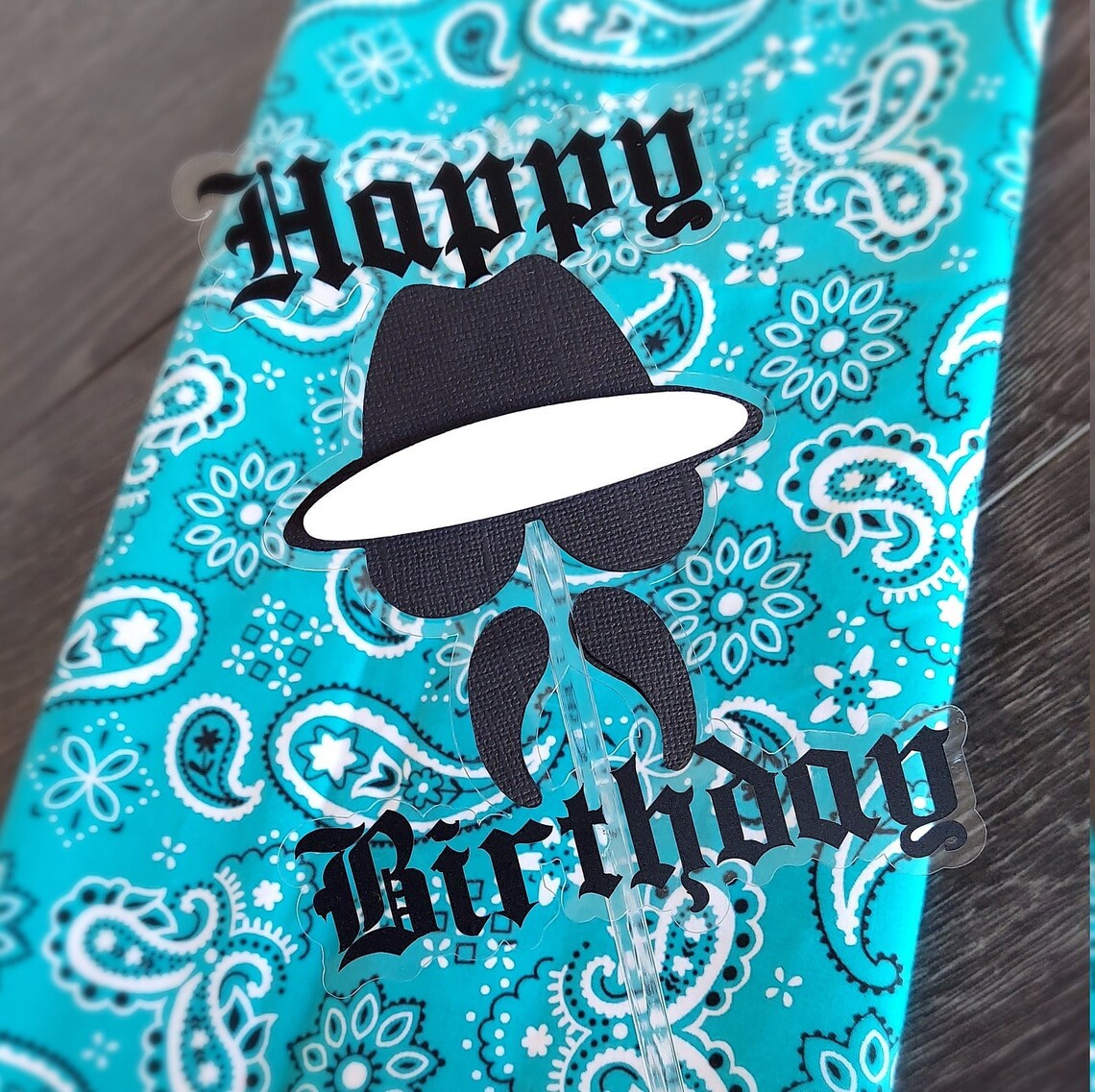 Cholo Mustache, Lowrider, Oldies Cake Topper/ Mexican Culture Cake ...