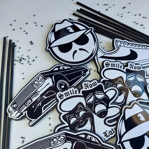 CENTERPIECES Lowrider, Cholo Centerpieces, Lowrider Theme Party, Cholo ...