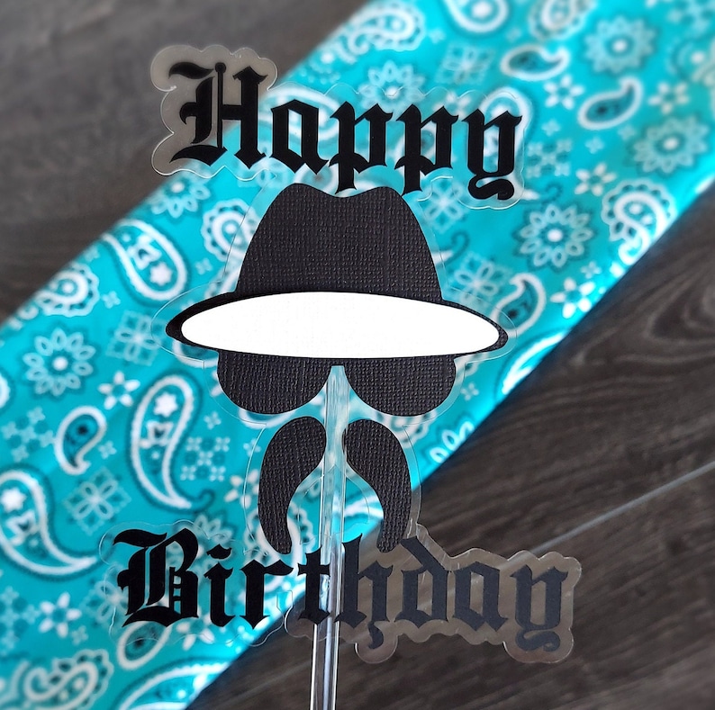 Cholo Mustache, Lowrider, Oldies Cake Topper/ Mexican Culture Cake ...