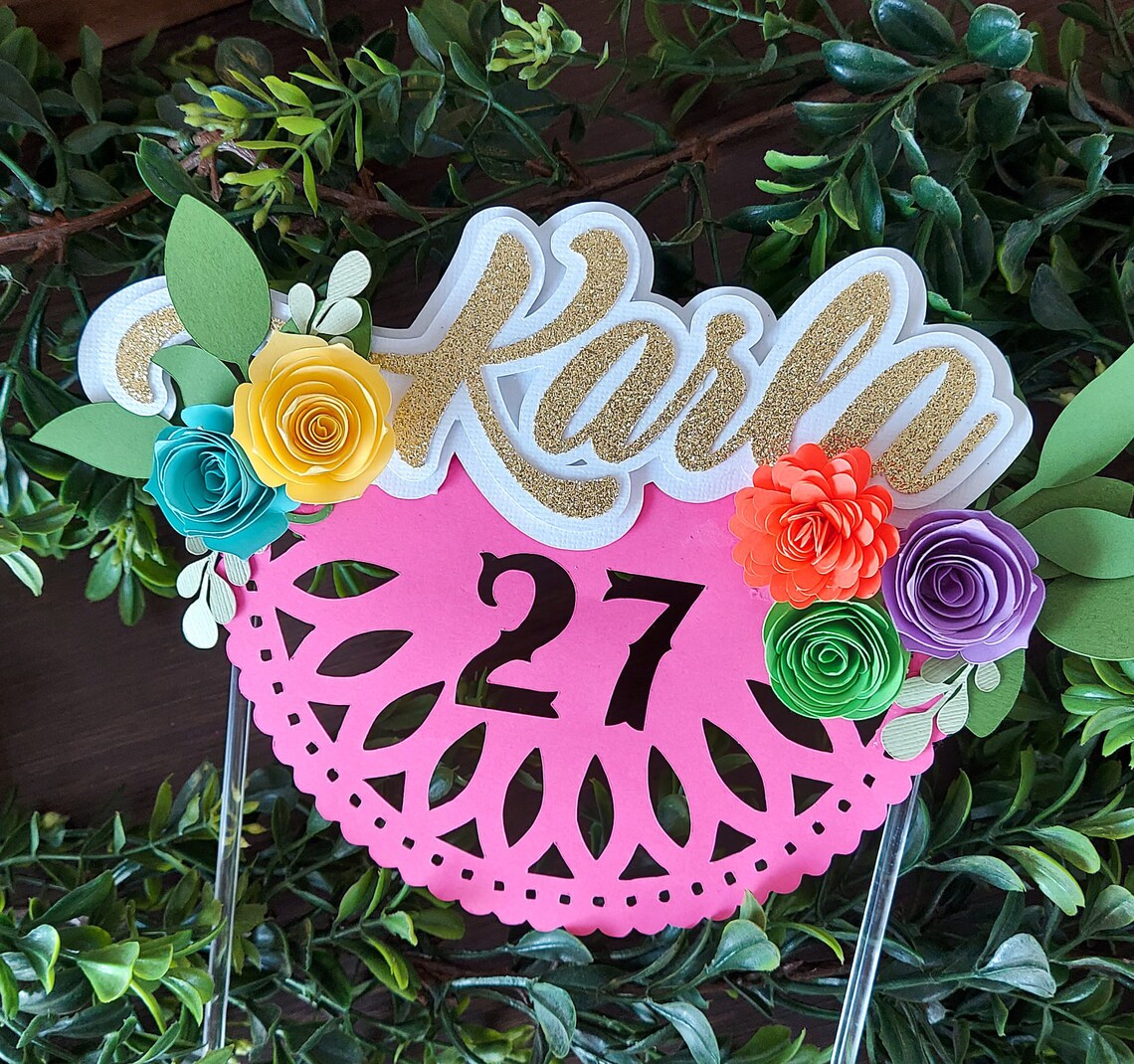 Fiesta Cake Topper, 5 De Mayo, Mexican Cake Topper - Etsy