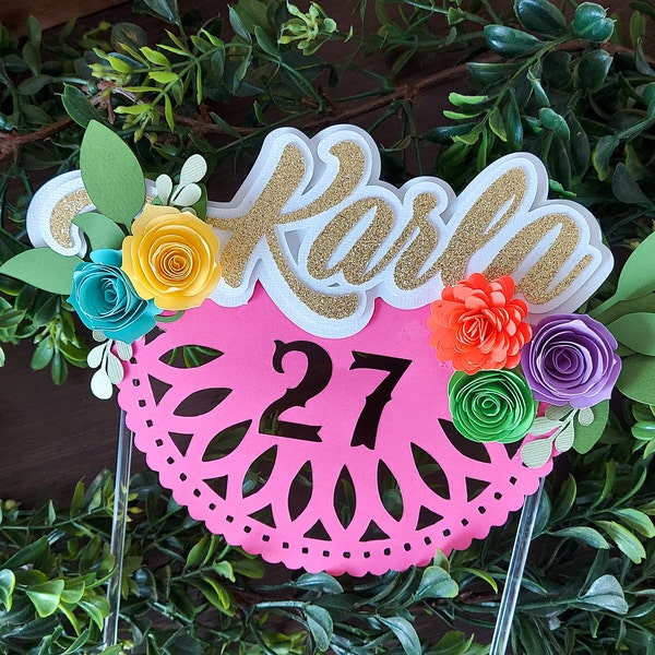 Fiesta Cake Topper - Etsy