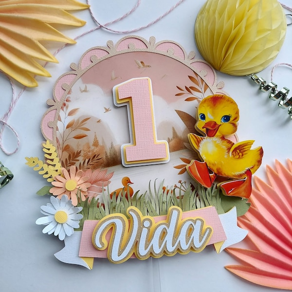 Duck Cake Topper - Etsy