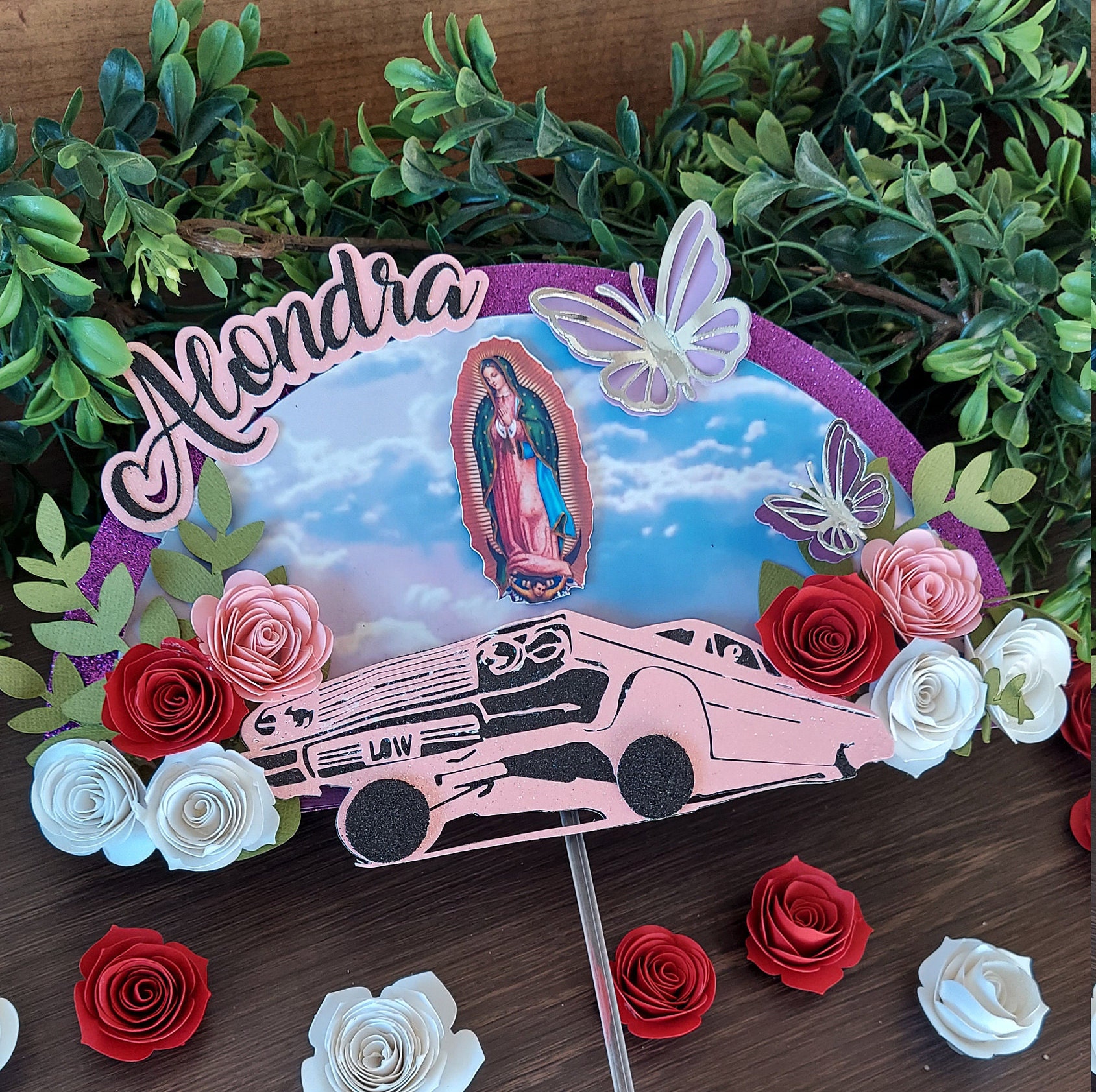 Lowrider Oldies Cake Topper/ Mexican Culture Cake Topper | Etsy