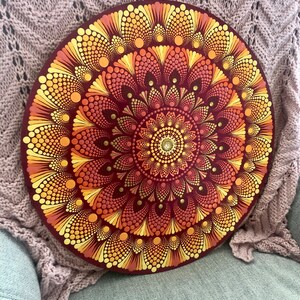 18" Dot Mandala Wall Hanging - Etsy
