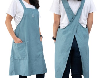 Japanese Smock Apron - Etsy