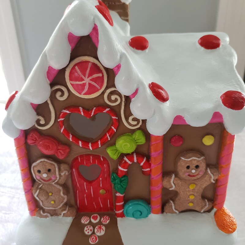 Ceramic Gingerbread House - Etsy