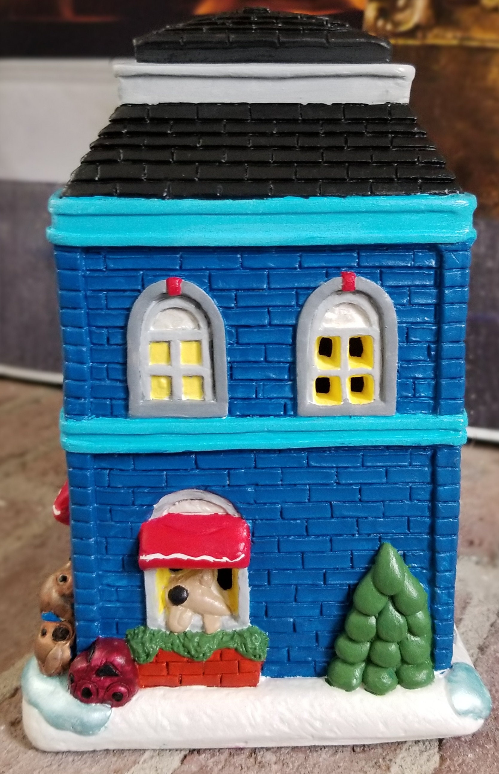 Santa's Workshop Ceramic Village - Etsy
