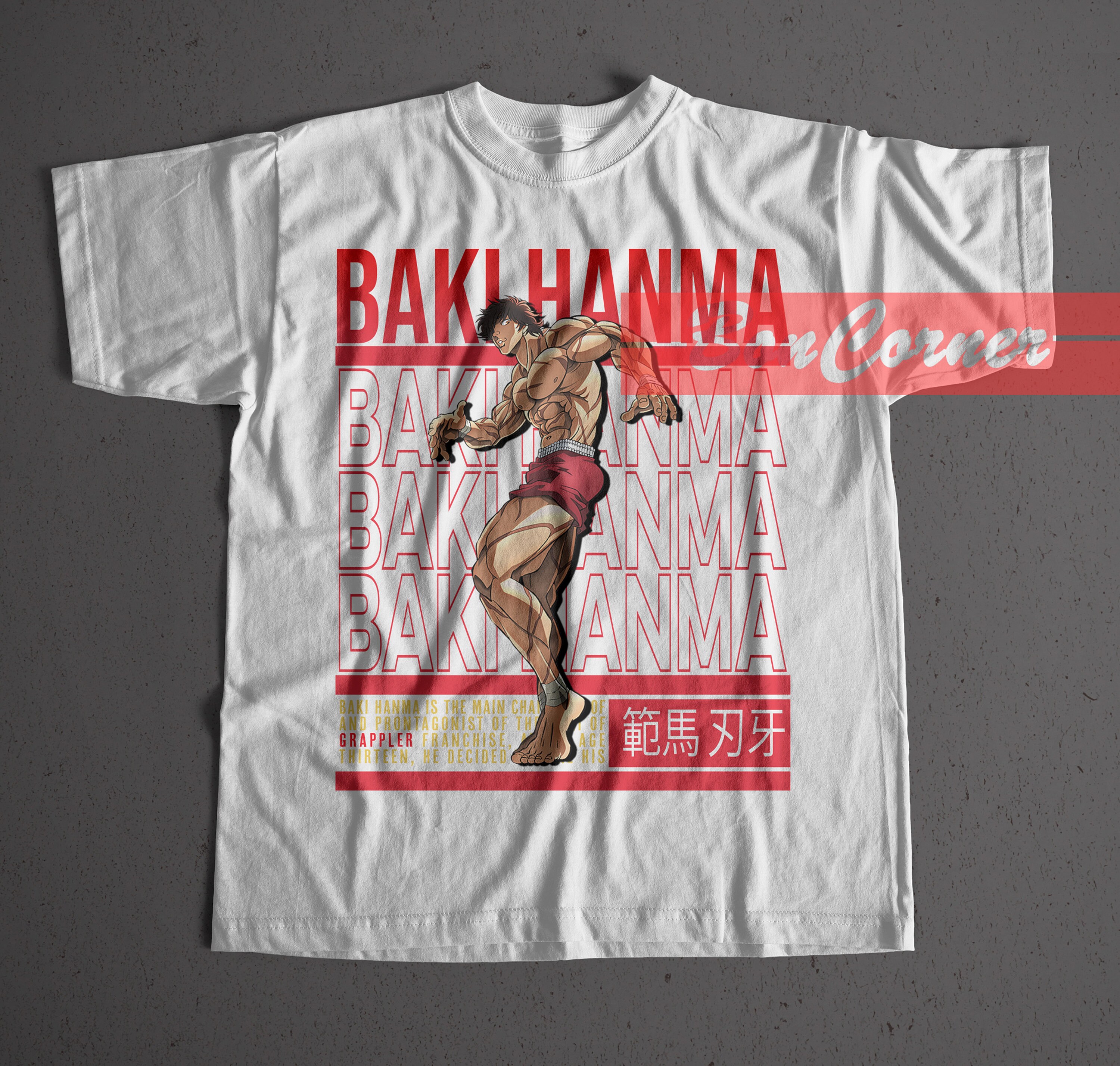 BAKI HANMA Shirt | Baki The Grappler Shirt | Vintage Baki Hanma Retro ...
