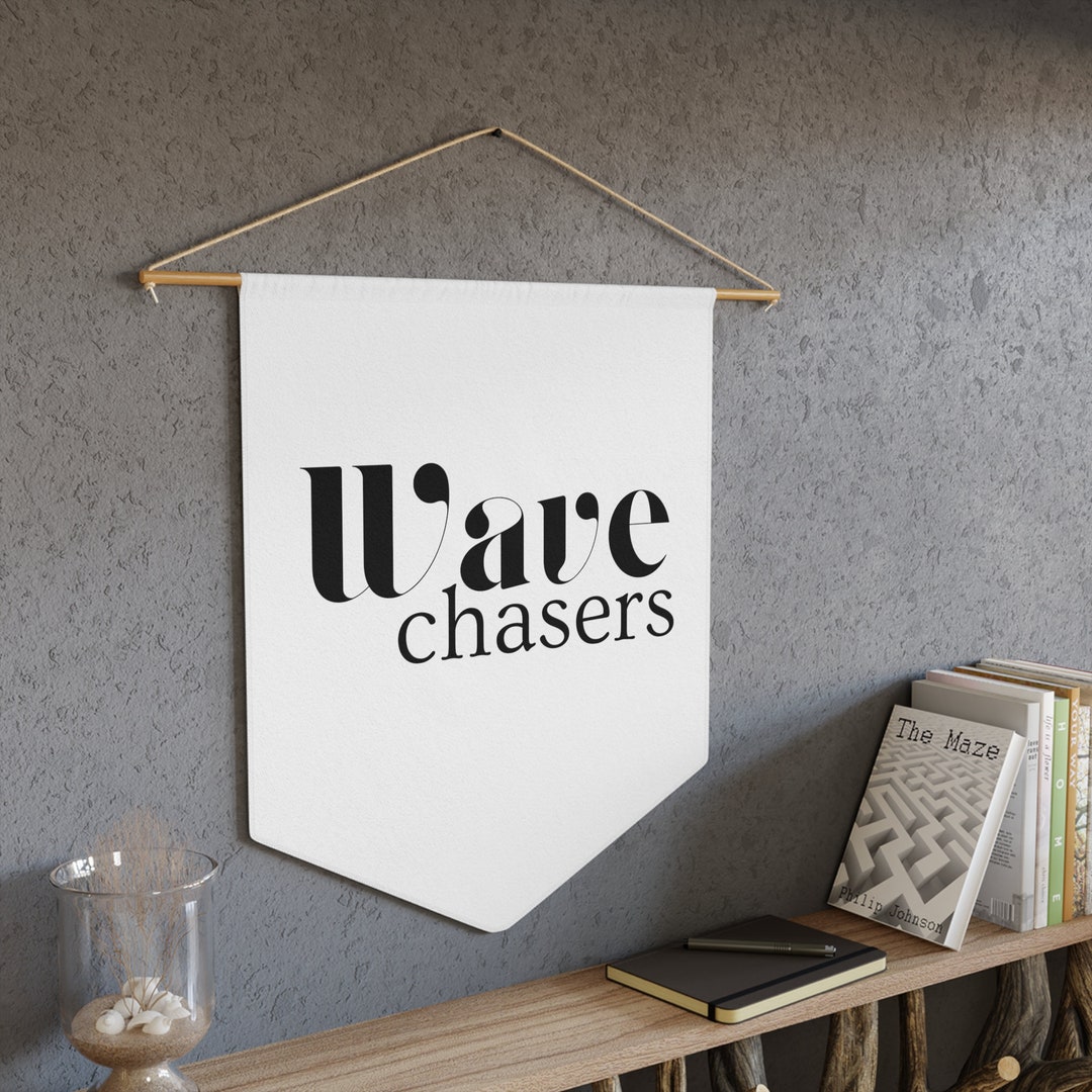 Wave Chasers Pennant - Etsy