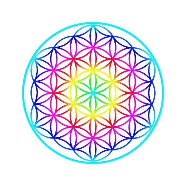 Flower of Life Logo - Etsy