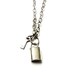 Padlock and Key Sterling Silver Design Necklace - Etsy