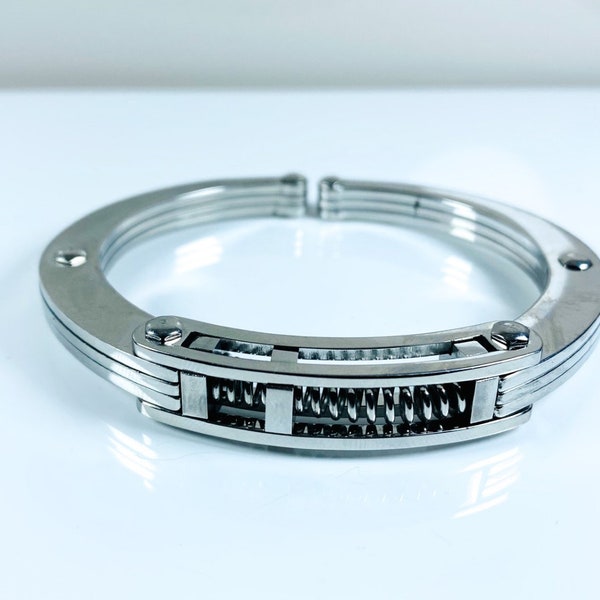 Stainless Steel Bangle - Etsy