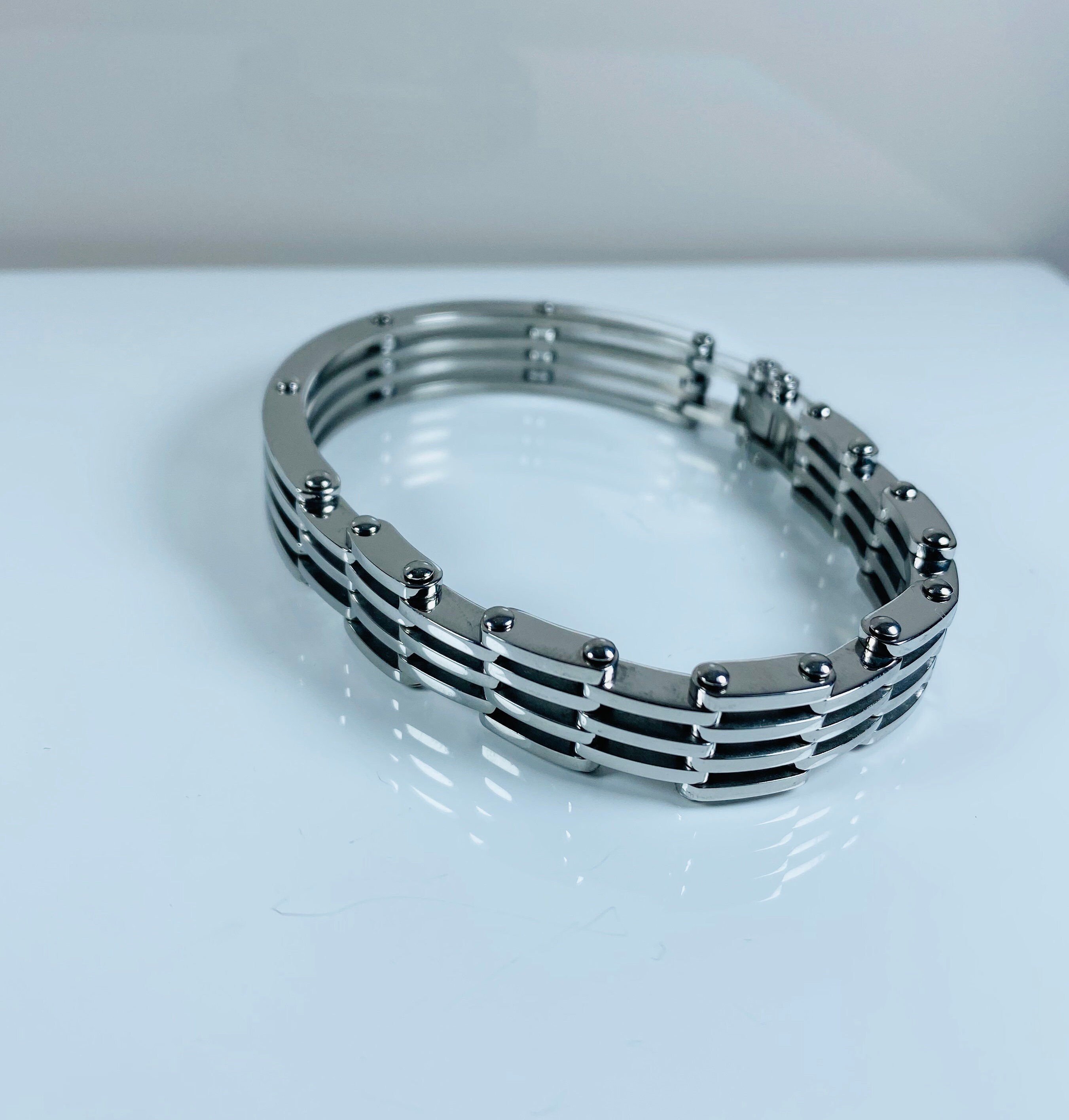 Men's Stainless Steel Bangle/bracelet - Etsy UK