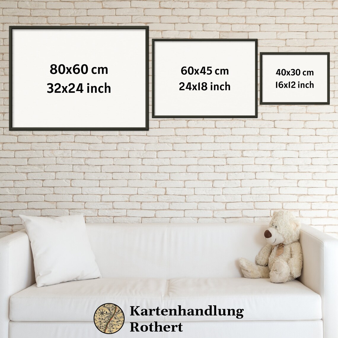 Historical Map of Northern Europe Around 1580 - Etsy