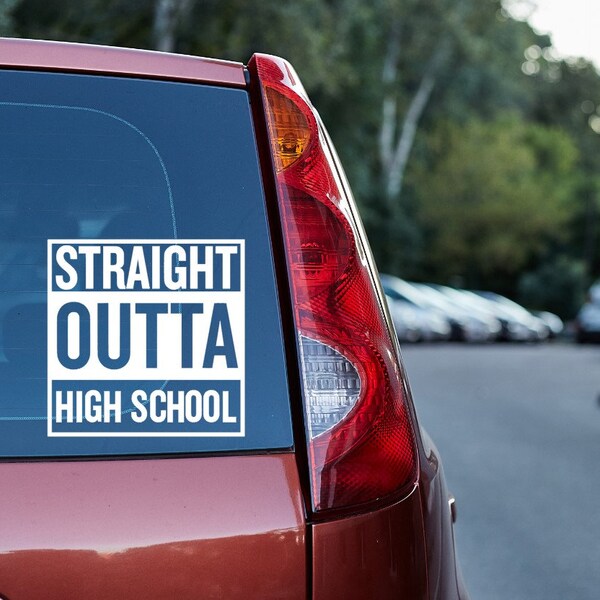 Straight Outta High School - Etsy