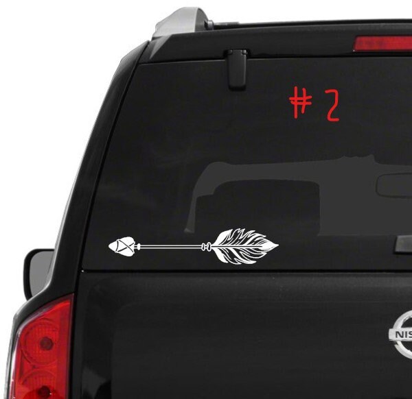 Arrow Vinyl Car Decal Free Shipping Vinyl Decal Custom Decal Car ...