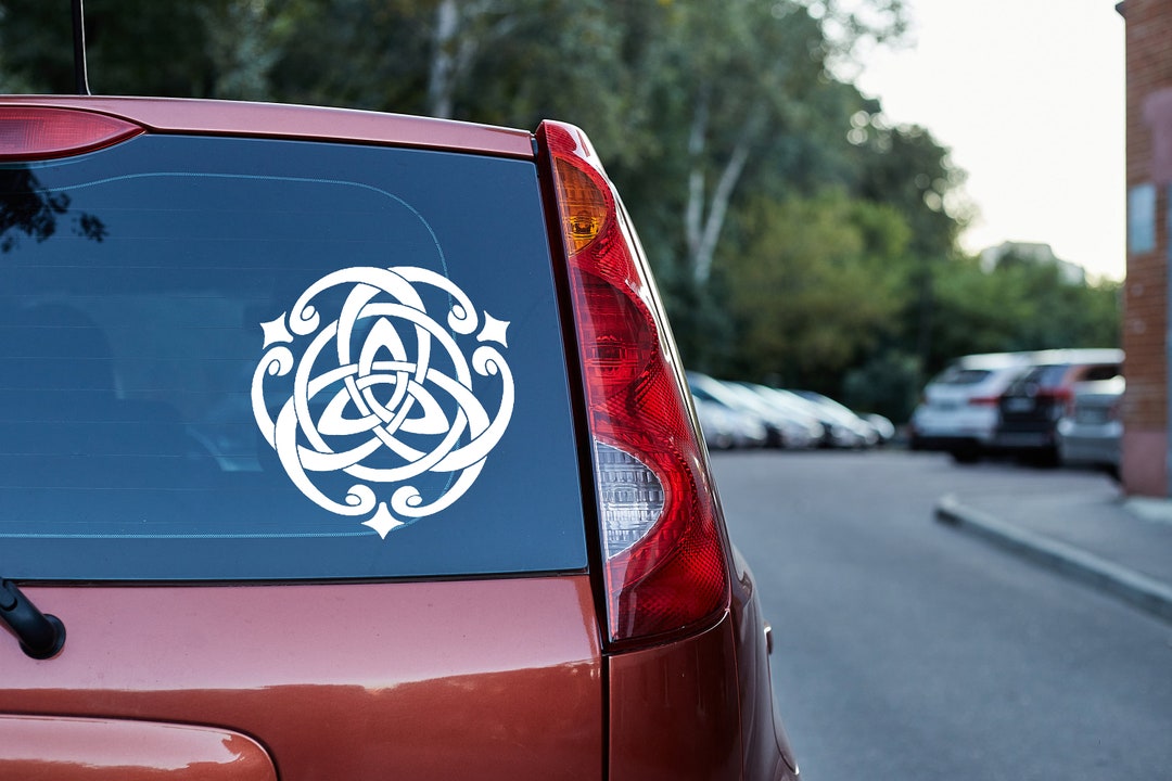 Celtic Knot Trinity Decal Free Shipping Vinyl Decal Custom Decal Car ...