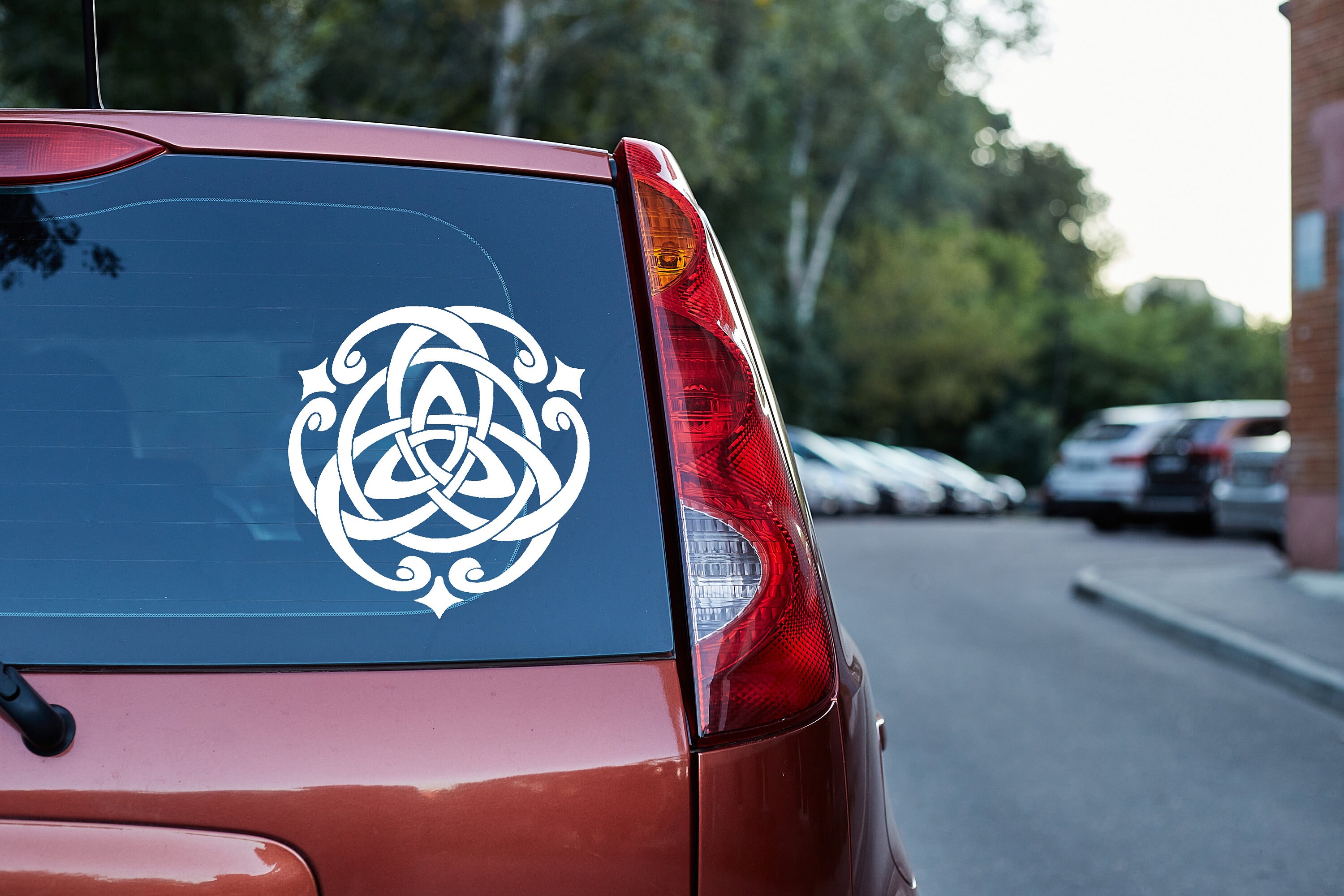 Celtic Knot Trinity Decal Free Shipping Vinyl Decal Custom Decal Car ...