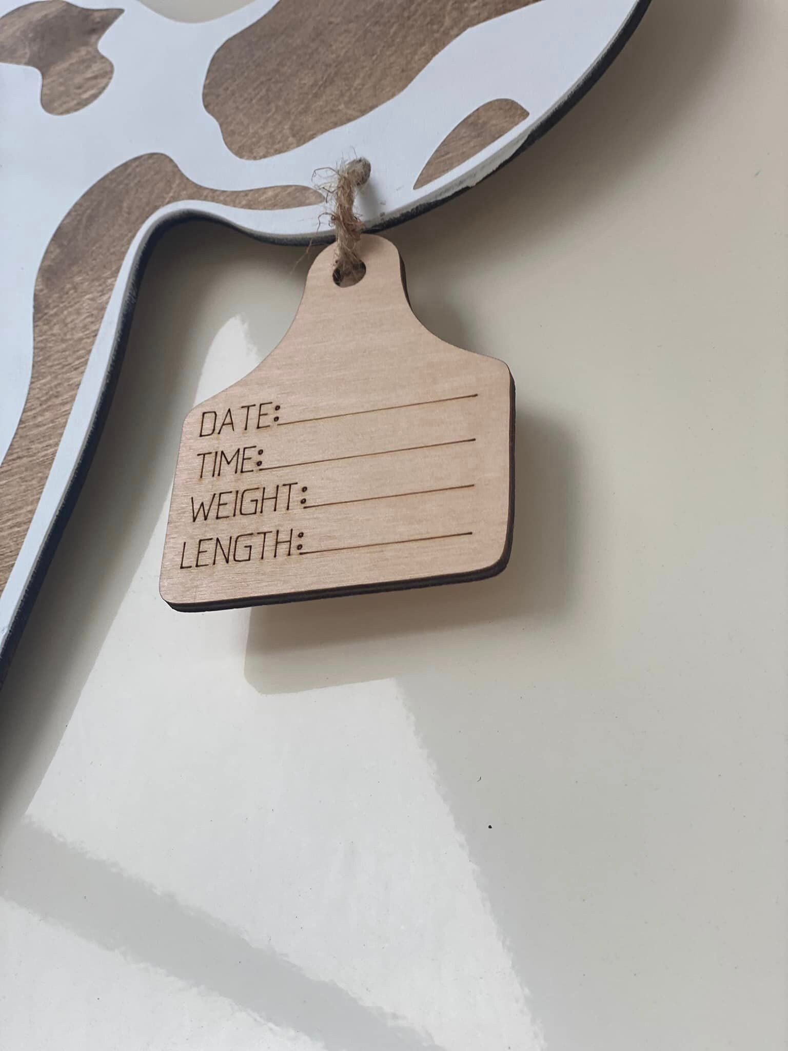 Western Birth Announcement Birth Stat Sign Hospital Door - Etsy