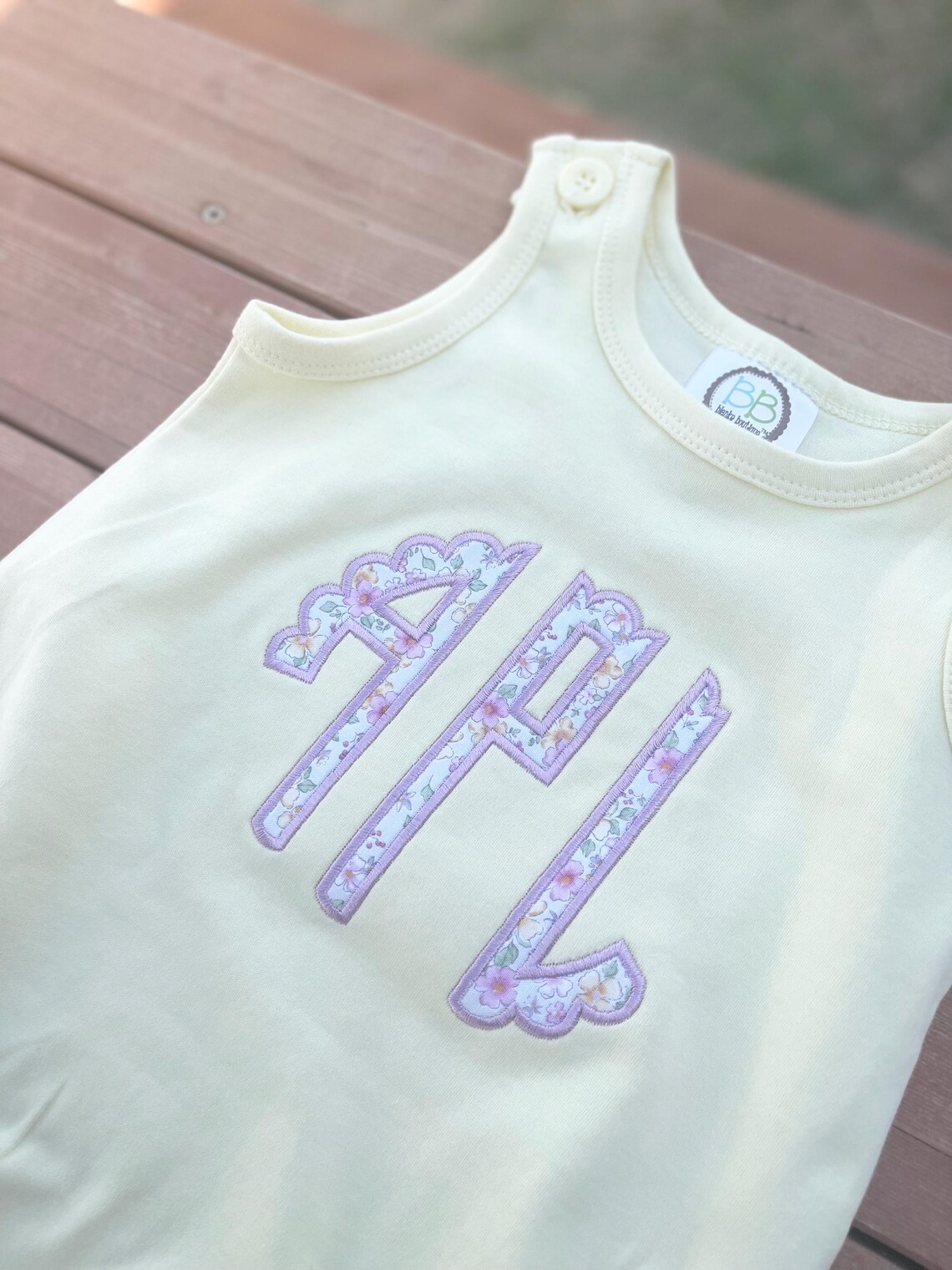 Girls Embroidered Monogram Sun Bubble, Personalized Summer Outfit - Etsy