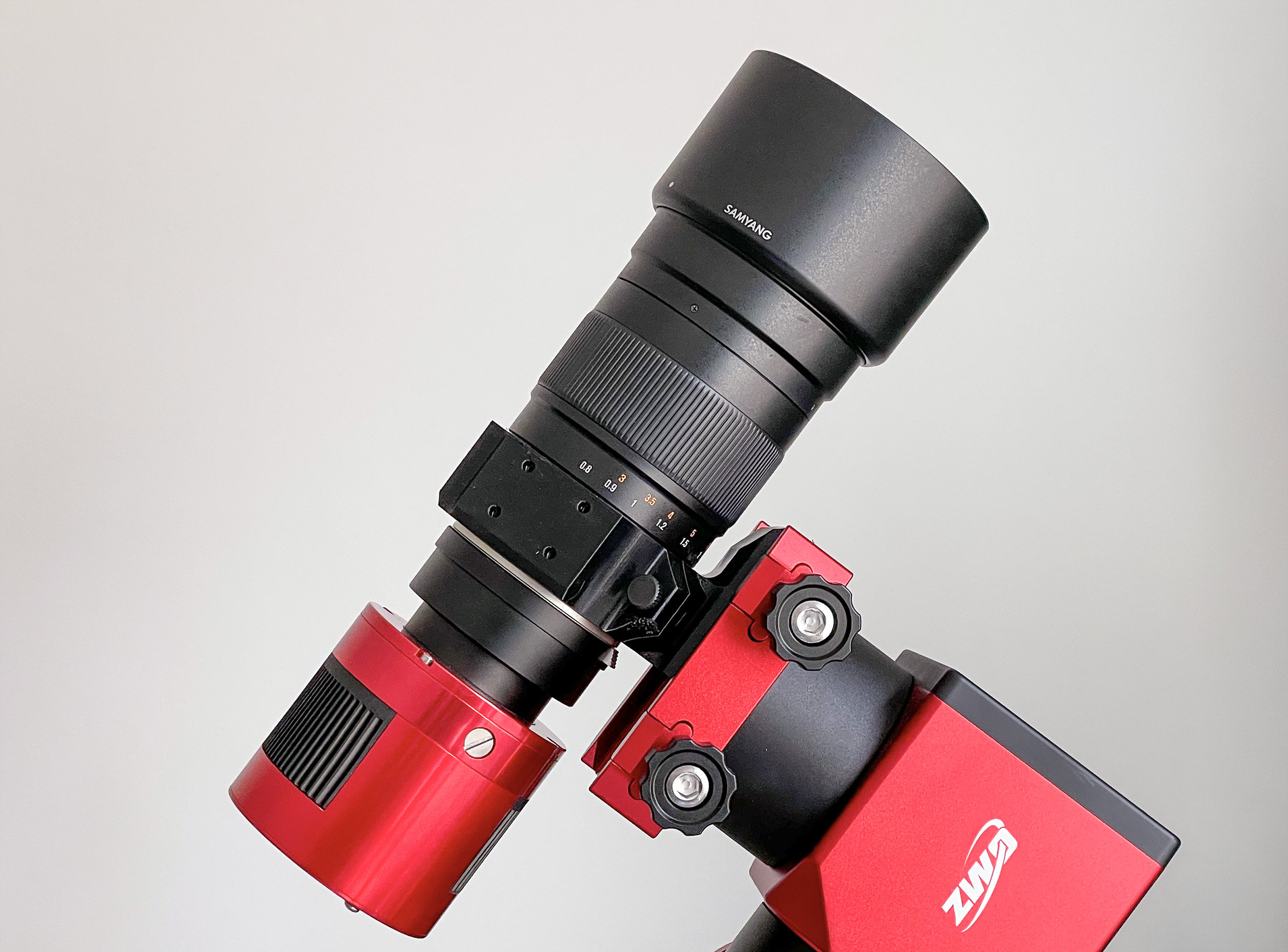 Rokinon Samyang 135mm Lens Mounting System With EAF and Handle Rail ...