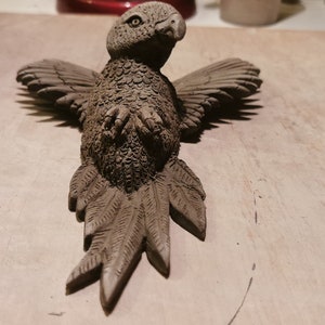 EASY Parakeet Template for Hand Building Sculpture. Youtube Link to ...