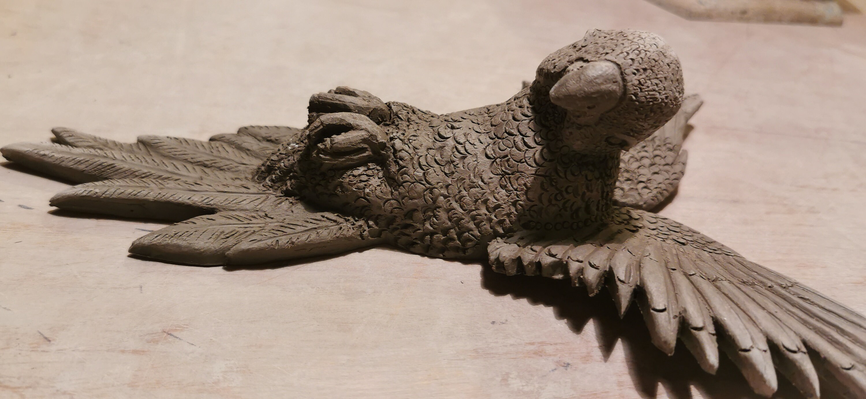 EASY Parakeet Template for Hand Building Sculpture. | Etsy