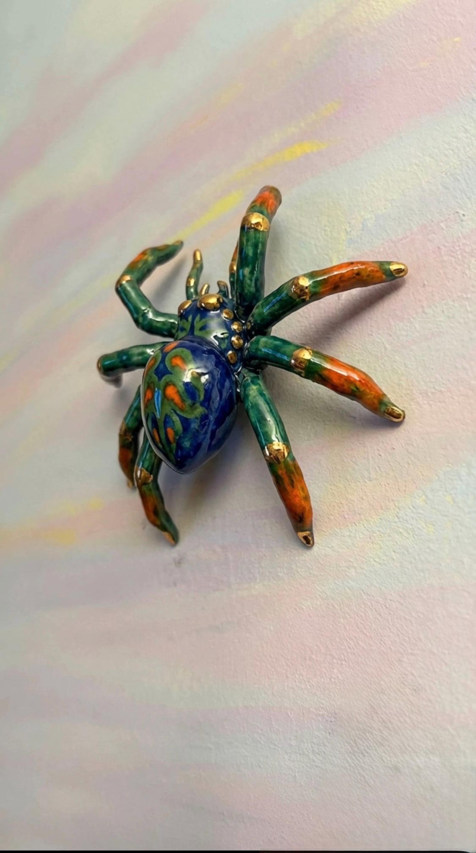 Spider Pottery Sculpture Template Pattern for Hand Building in Clay ...