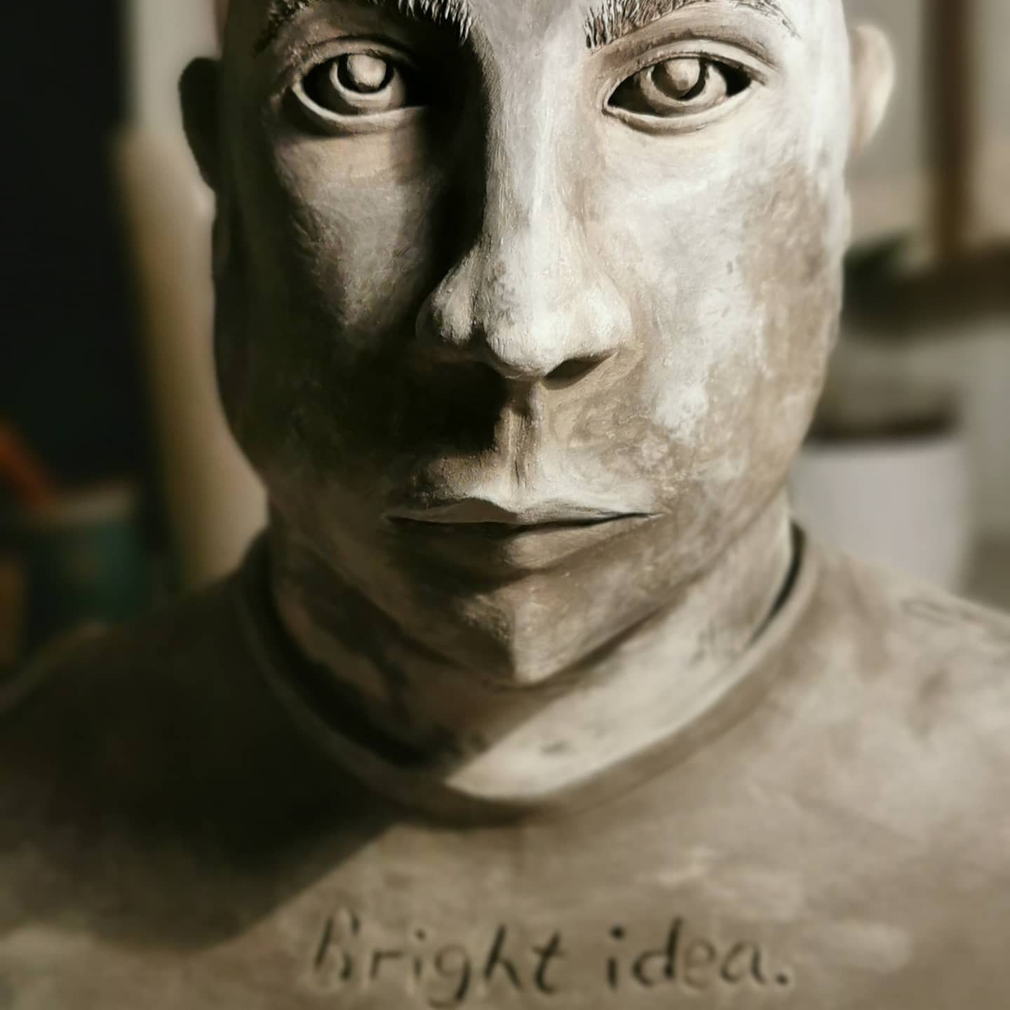 Bust Head Sculpture Template: Ceramic/pottery Hand Building Clay (PDF ...