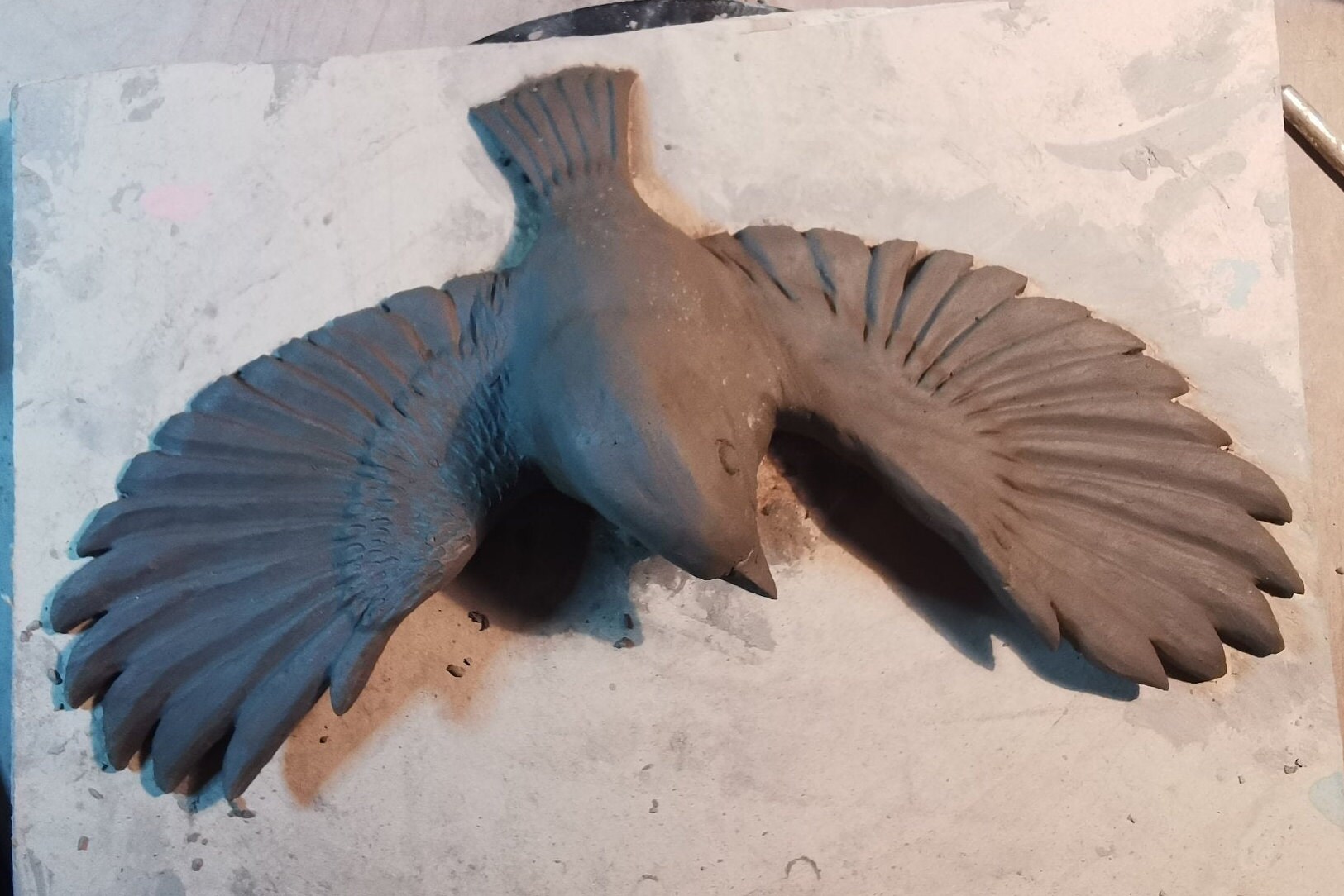 LEVEL EASY Robin Bird In Flight Sculpture Template Former | Etsy