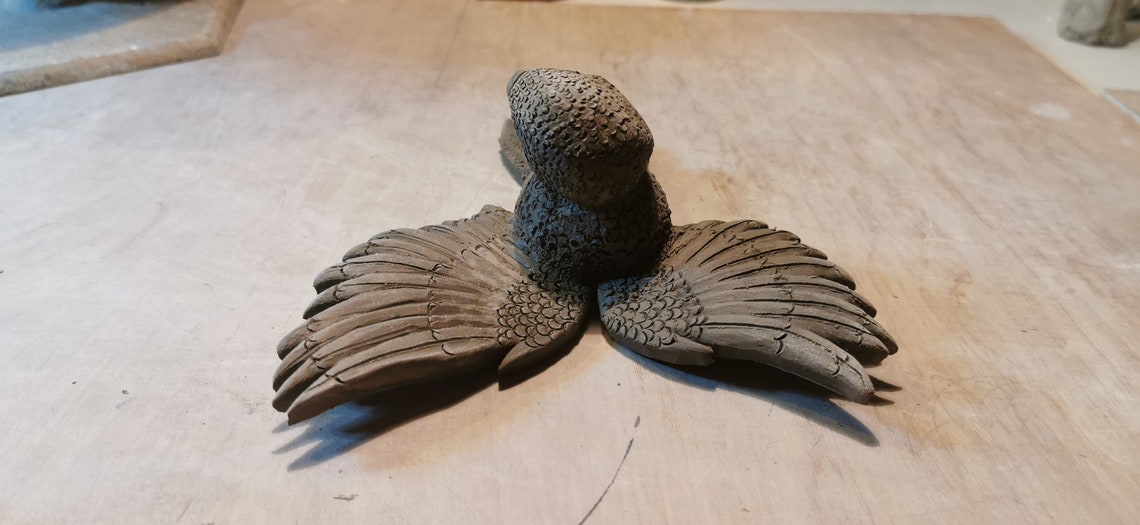 EASY Parakeet Template for Hand Building Sculpture. | Etsy