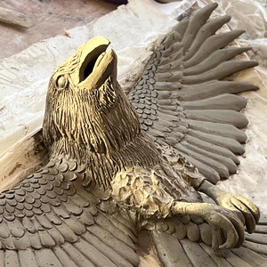 Raven Pottery Sculpture Template for Hand Building. With Video Classes ...